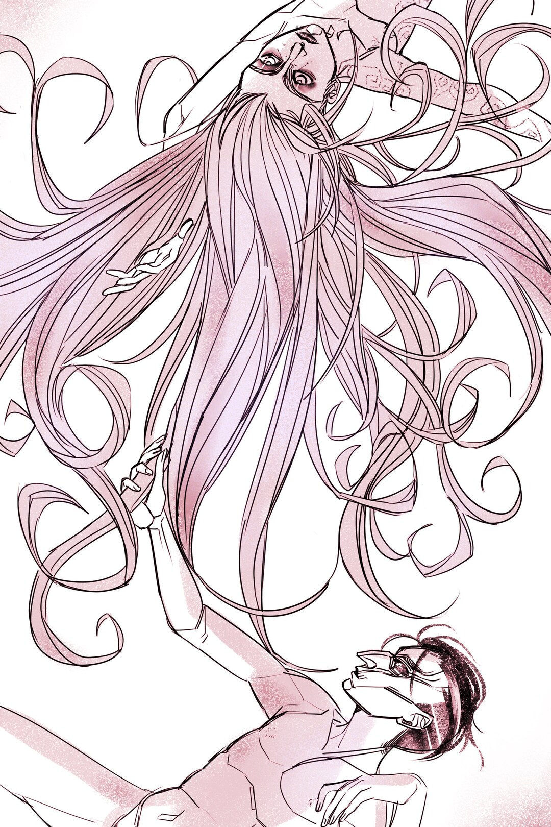 Jinx & Silco Fanart Arcane: League of Legends Small Glossy Photo Prints ...