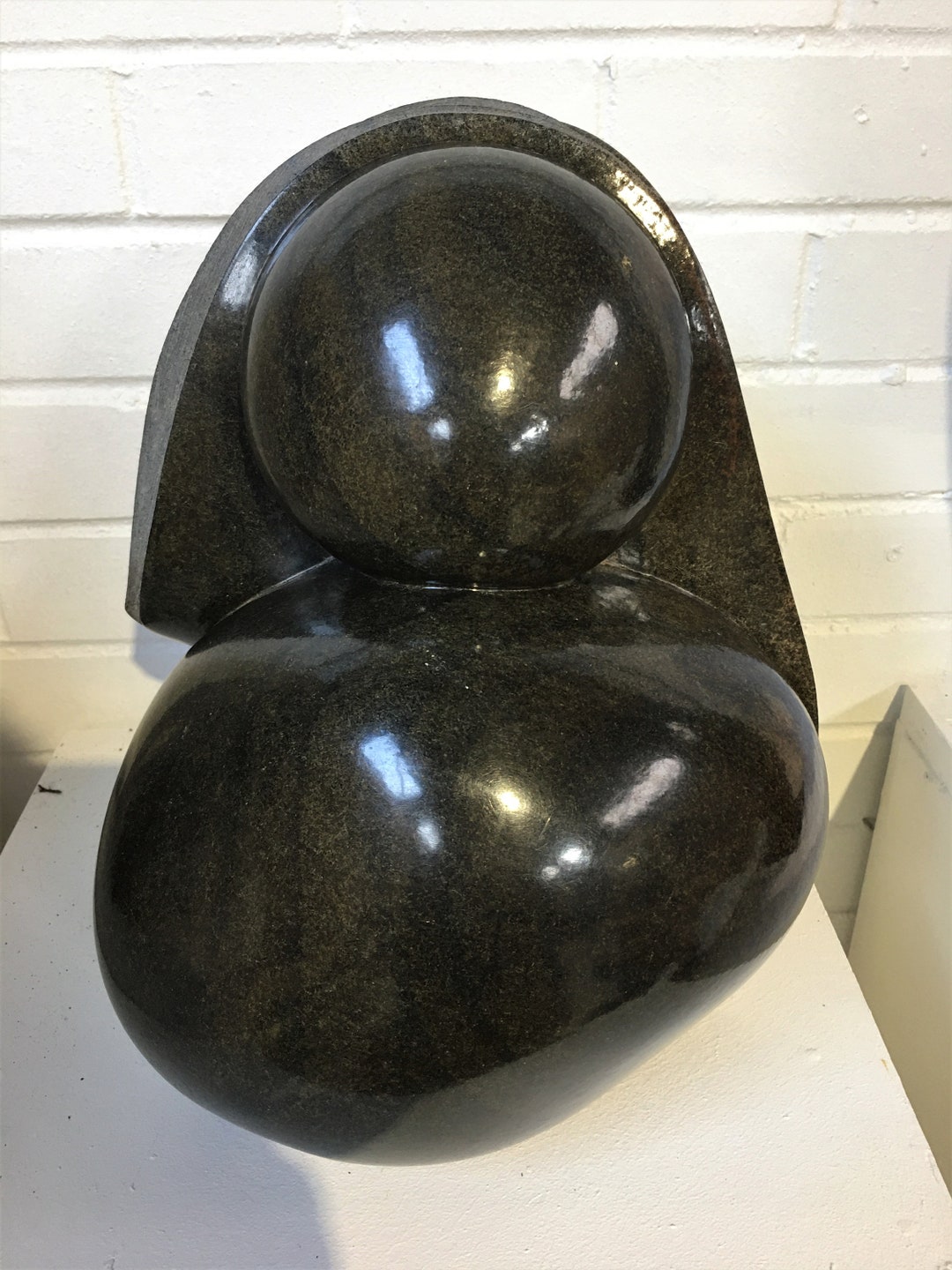 FAT MOMMA. Shona Stone Sculpture African Art Handmade Carved Female ...