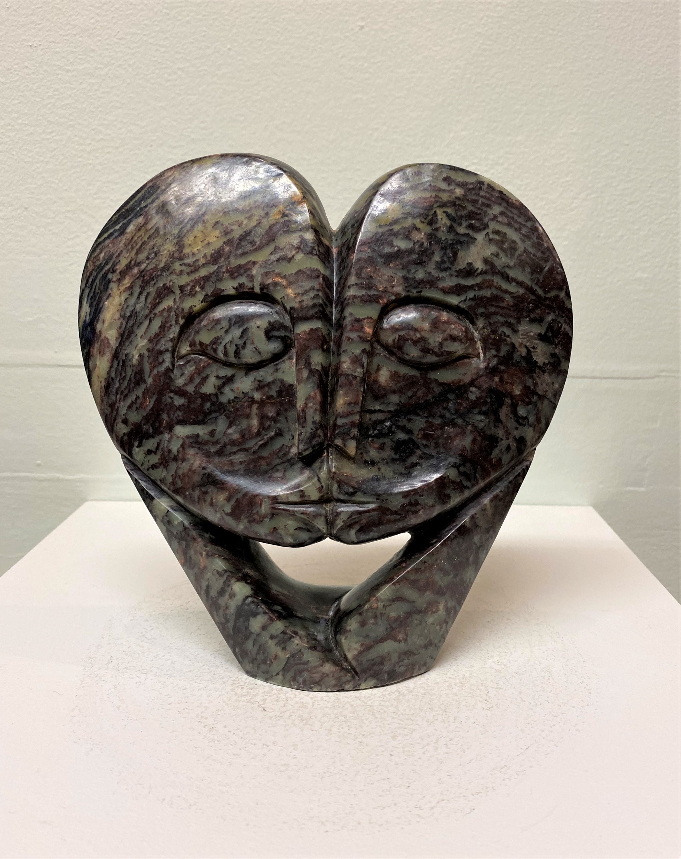 KISSING COUPLE by Tendai GWARAVAZA. Shona Stone Sculpture African Art ...