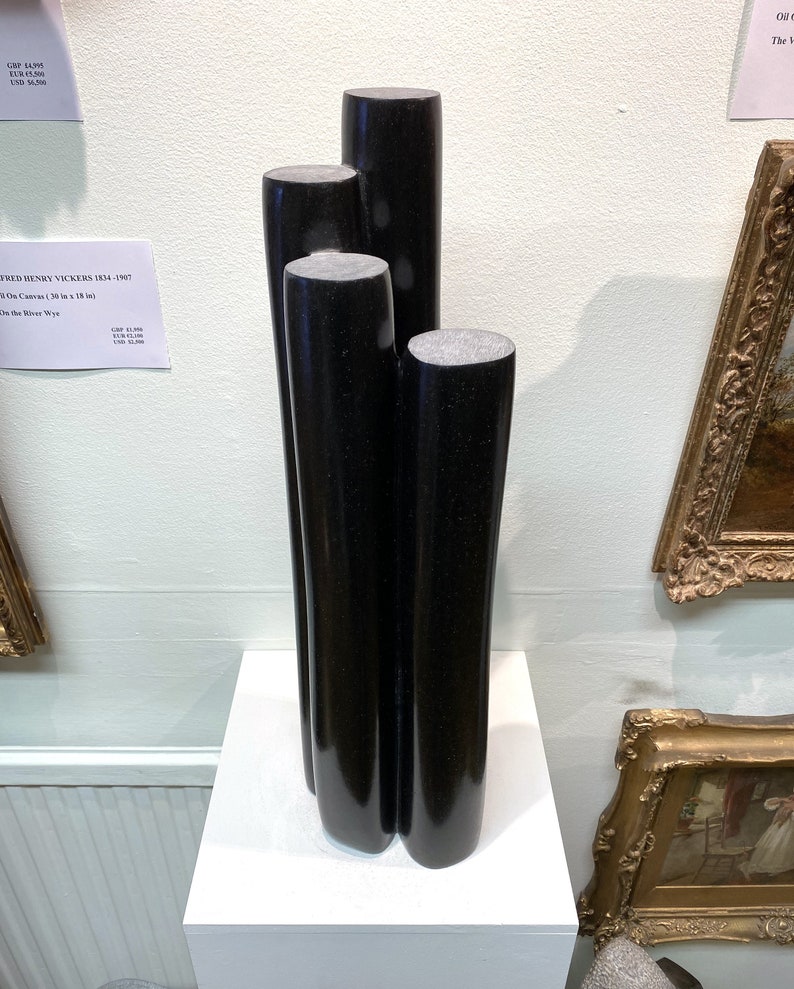 Handmade Shona Serpentine Stone Sculpture, African Art 'steps' - Etsy