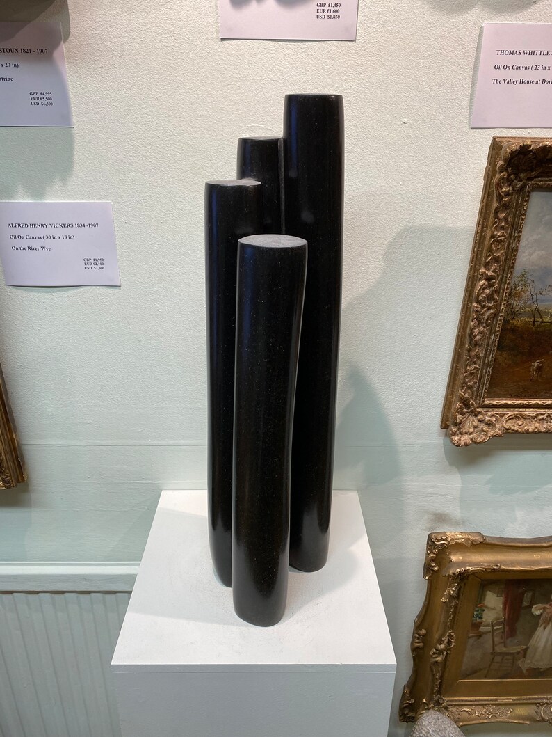 Handmade Shona Serpentine Stone Sculpture, African Art 'steps' - Etsy