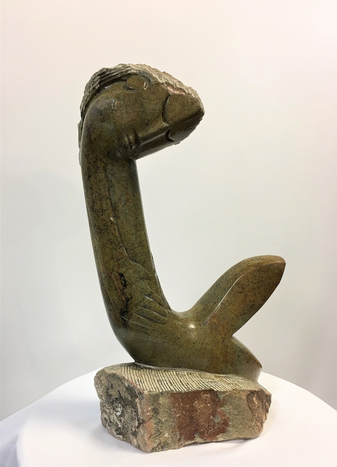 MERMAID by TAWANDA RUPFUTSE. Shona Stone Sculpture African Art Handmade ...