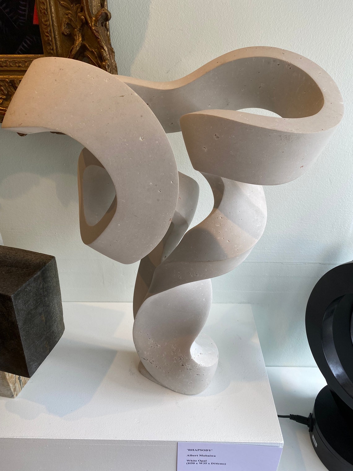 RHAPSODY by ALBERT MABAIWA. Shona Stone Sculpture African Art Abstract ...