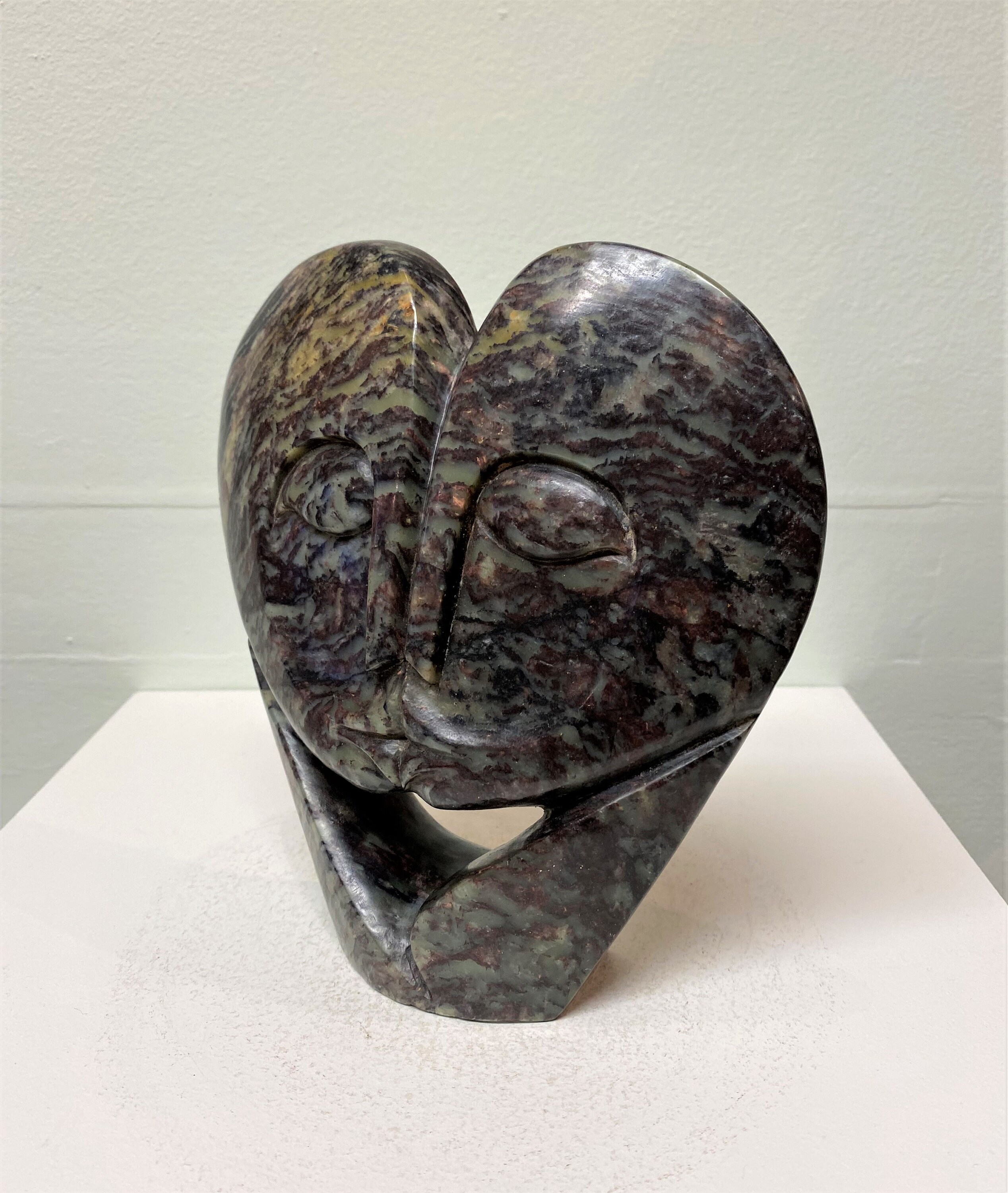 KISSING COUPLE by Tendai GWARAVAZA. Shona Stone Sculpture African Art ...
