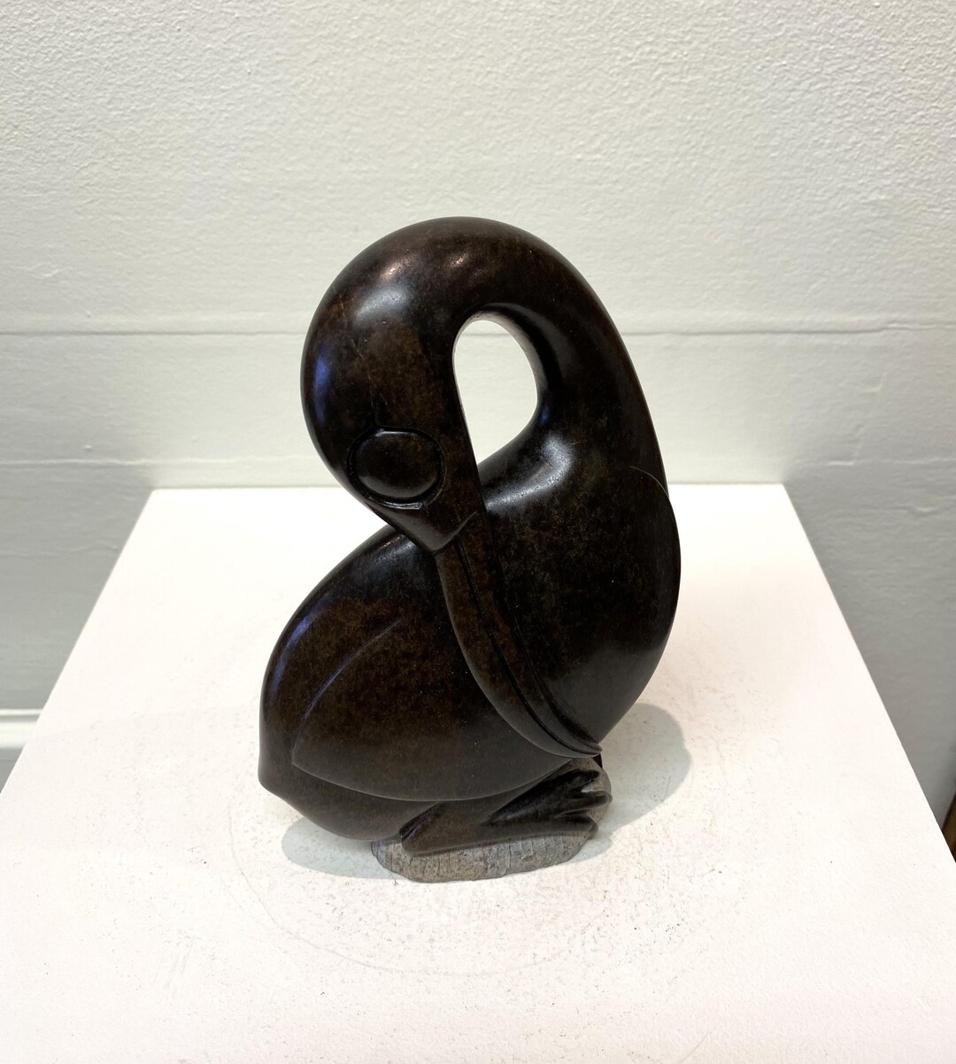 SLEEPING BIRD by Rackinos CHINGWARO. Shona Sculpture Stone African Art ...