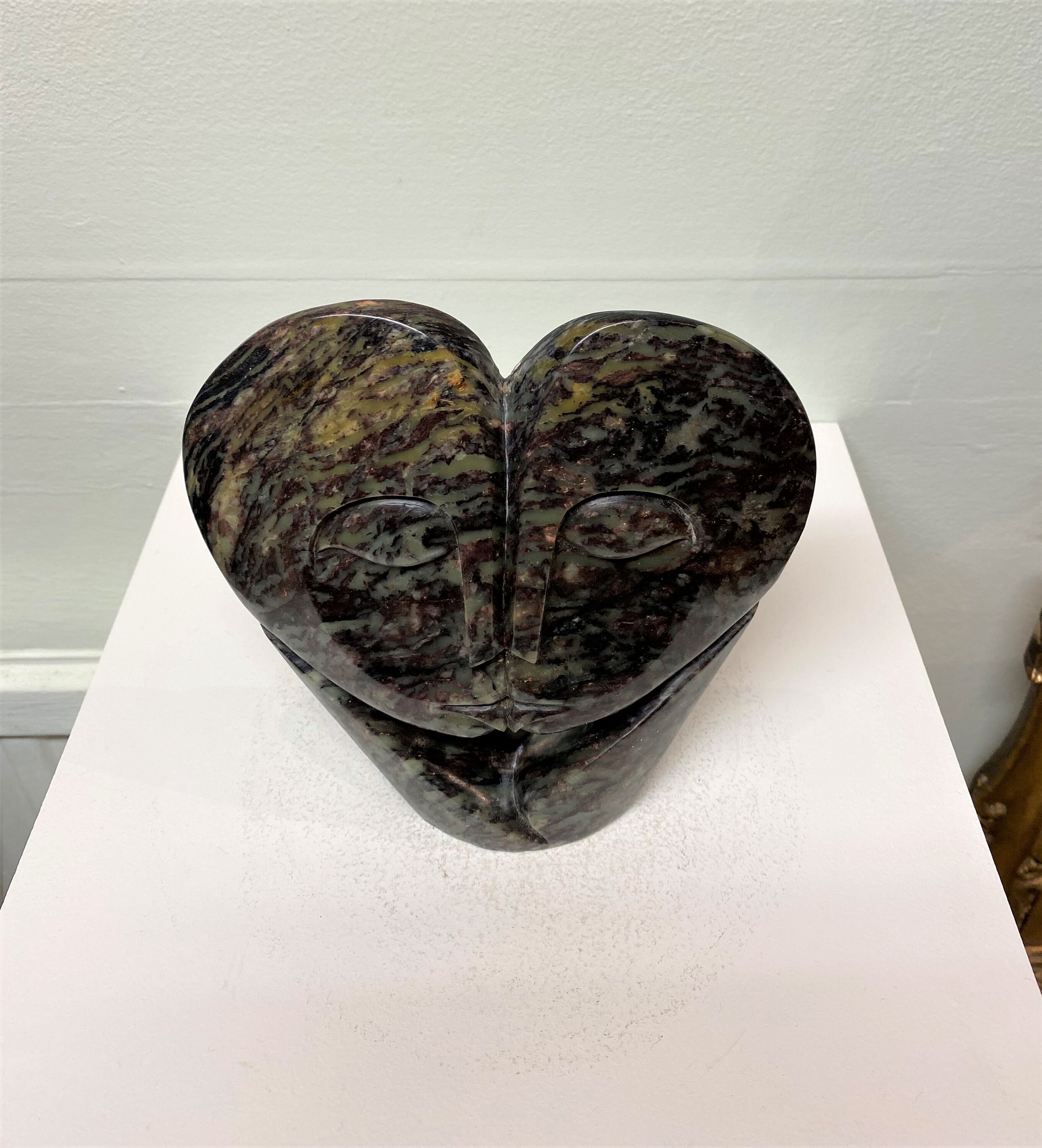 KISSING COUPLE by Tendai GWARAVAZA. Shona Stone Sculpture African Art ...