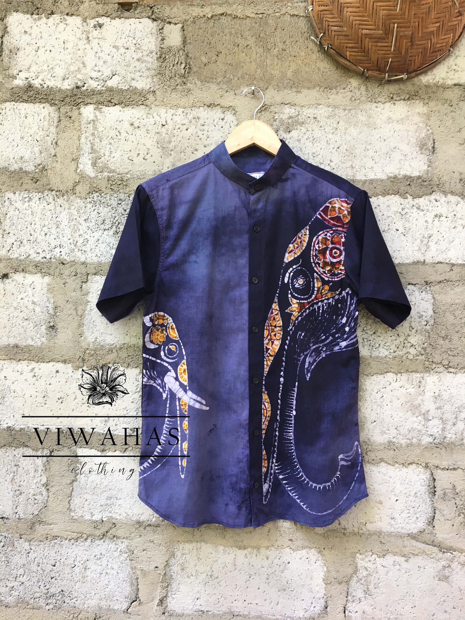 Batik Sri Lanka handmade shirtshand | Etsy