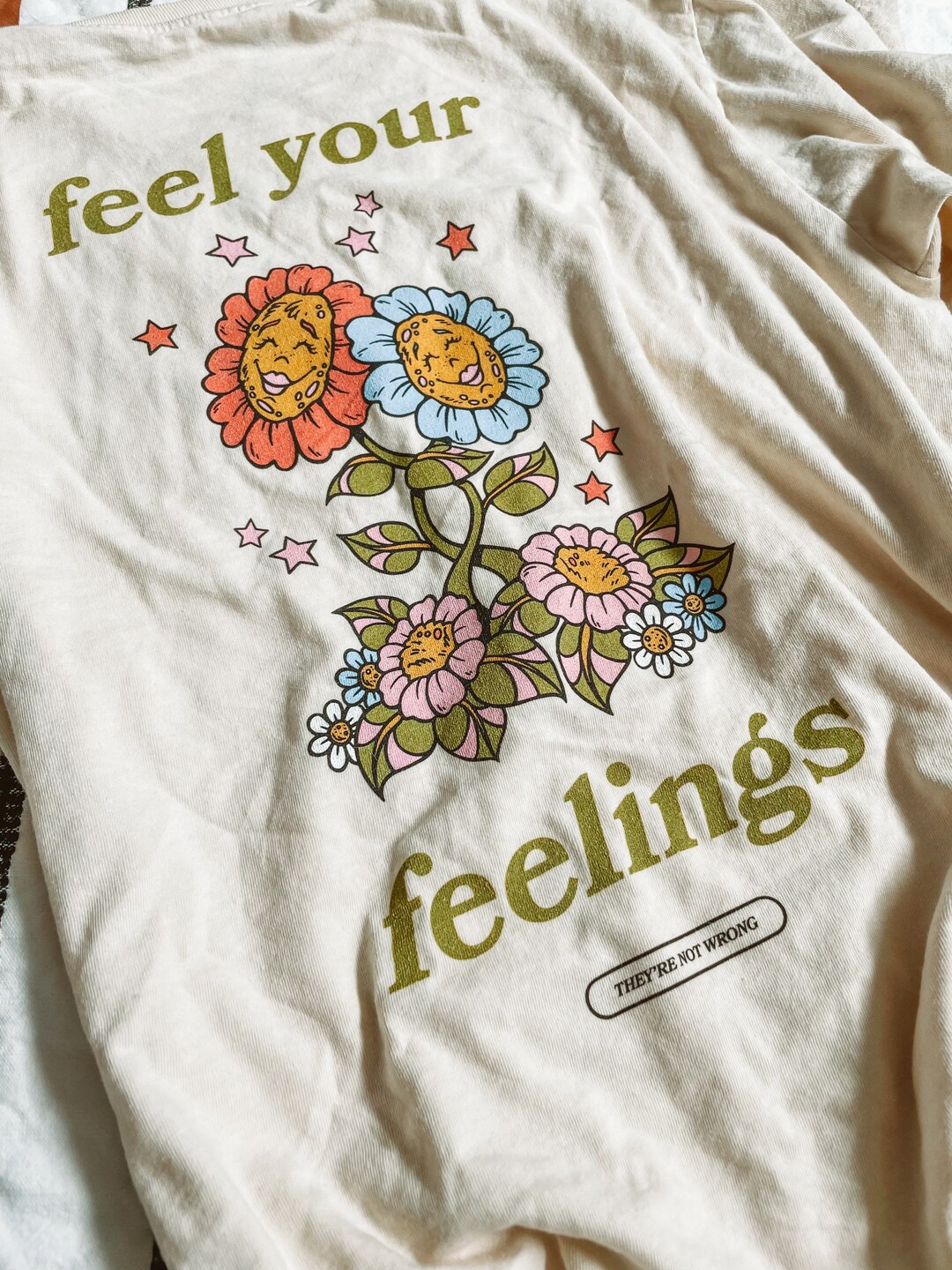 Feel Your Feelings T-shirt, Self-care T Shirts, Mental Health Matters ...