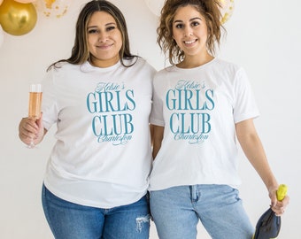 Custom Girls Club Bachelorette T-shirt Comfort Colors - Etsy