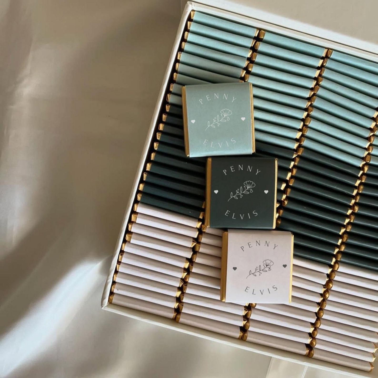 50 bombones de boda, regalos de boda, chocolates personalizados ...