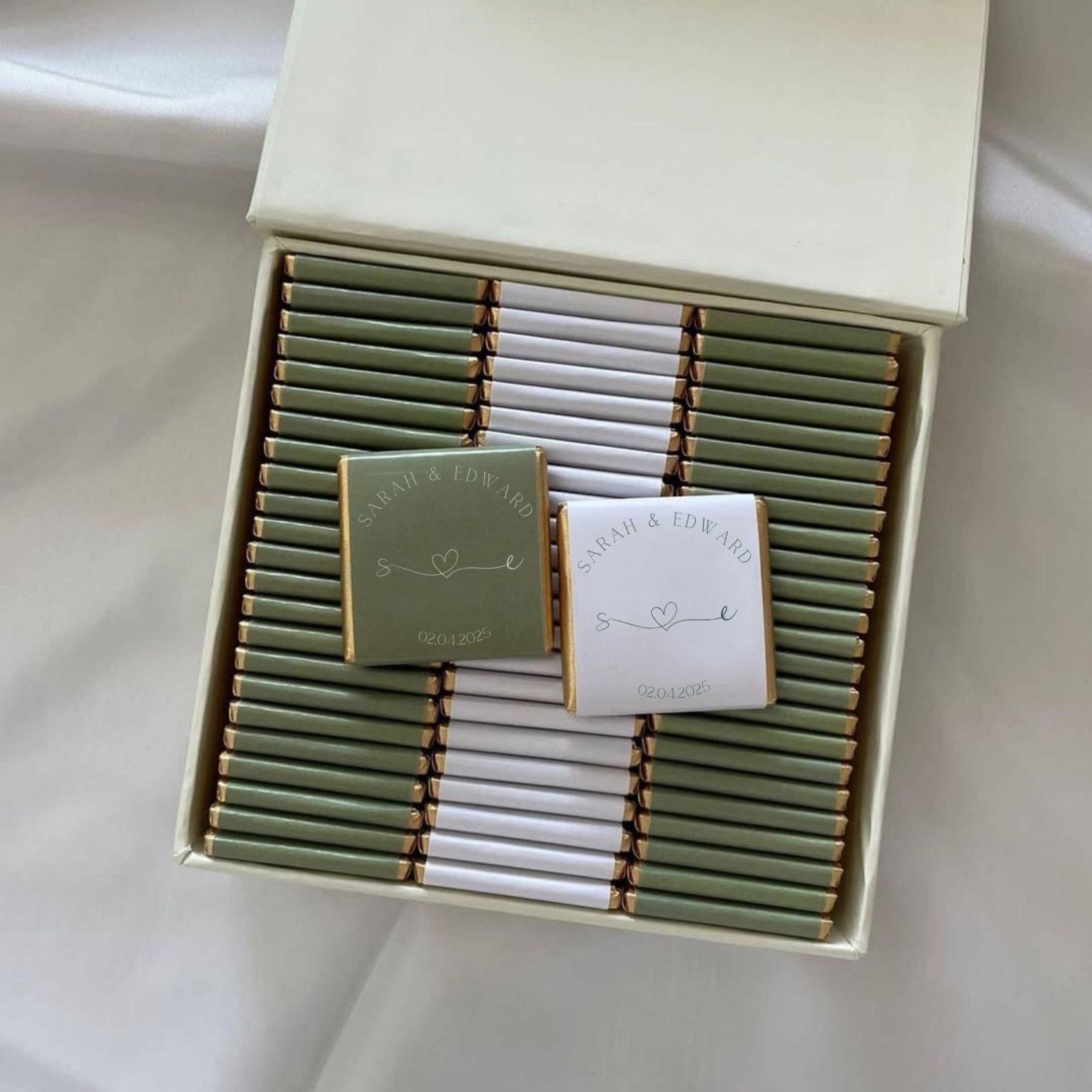 50 bombones de boda, regalos de boda, chocolates personalizados ...