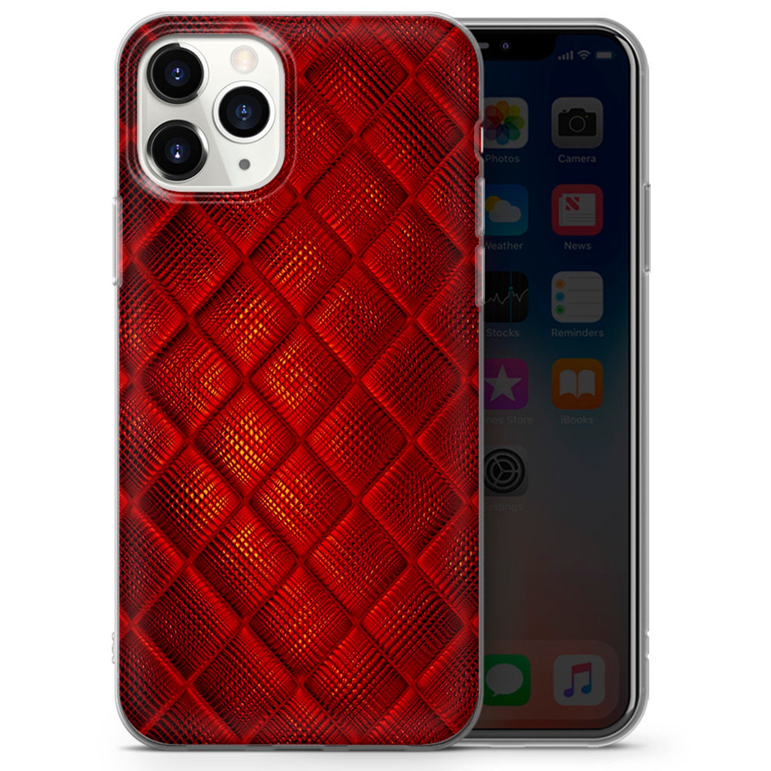 Colorful Pattern Pink Golden Phone Case for iPhone 15, Samsung and ...