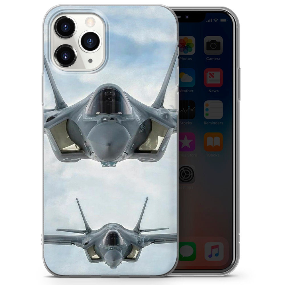 Airplane Jet Fighter Aircraft Design Phone Case for iPhone 15 Pro Max ...