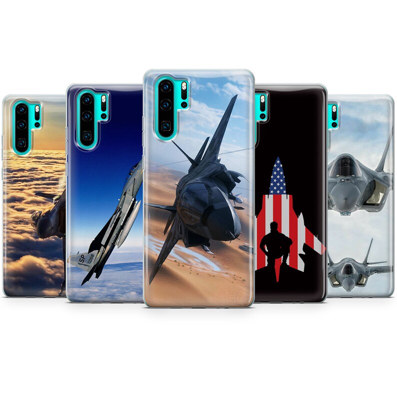 Airplane Jet Fighter Aircraft Design Phone Case for iPhone 15 Pro Max ...
