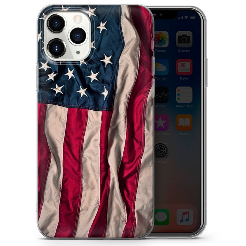 American Flag Eagle Phone Case for iPhone 15, Samsung and Huawei W38 - Etsy
