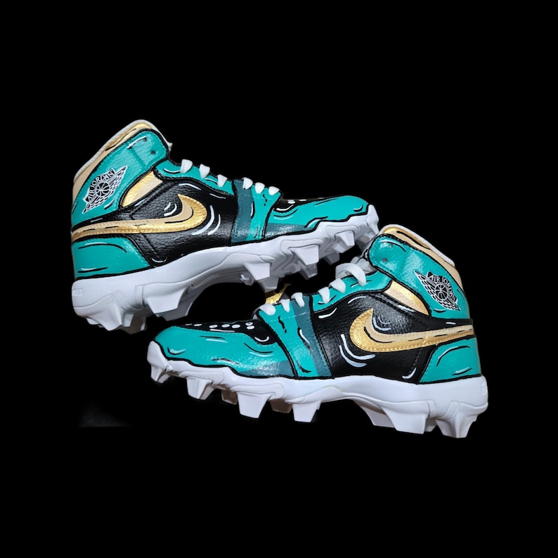 Jordan Cartoon Baseball Cleats (the G.O.A.T) - Etsy