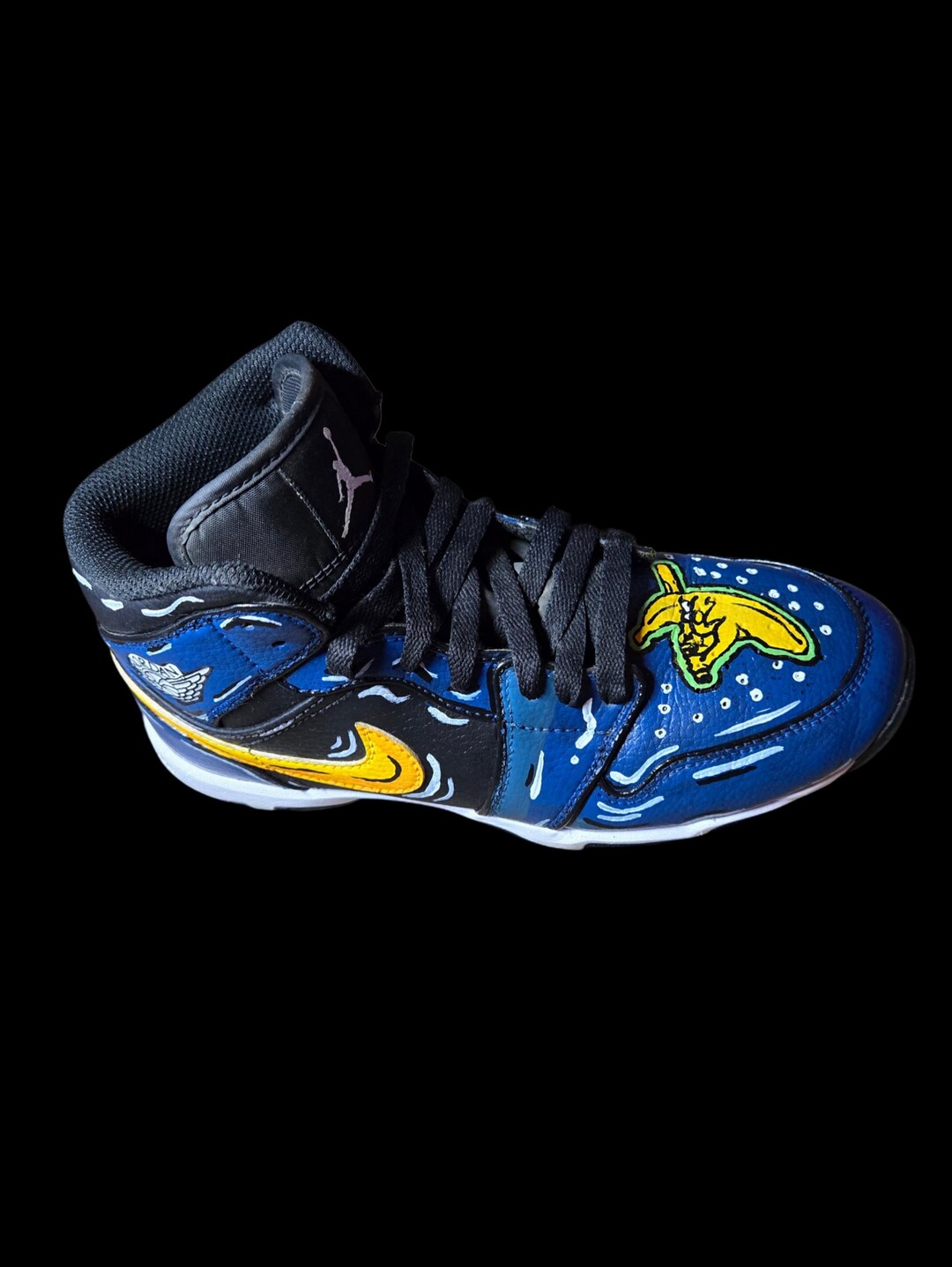Jordan Cartoon Baseball Cleats (bananas) - Etsy