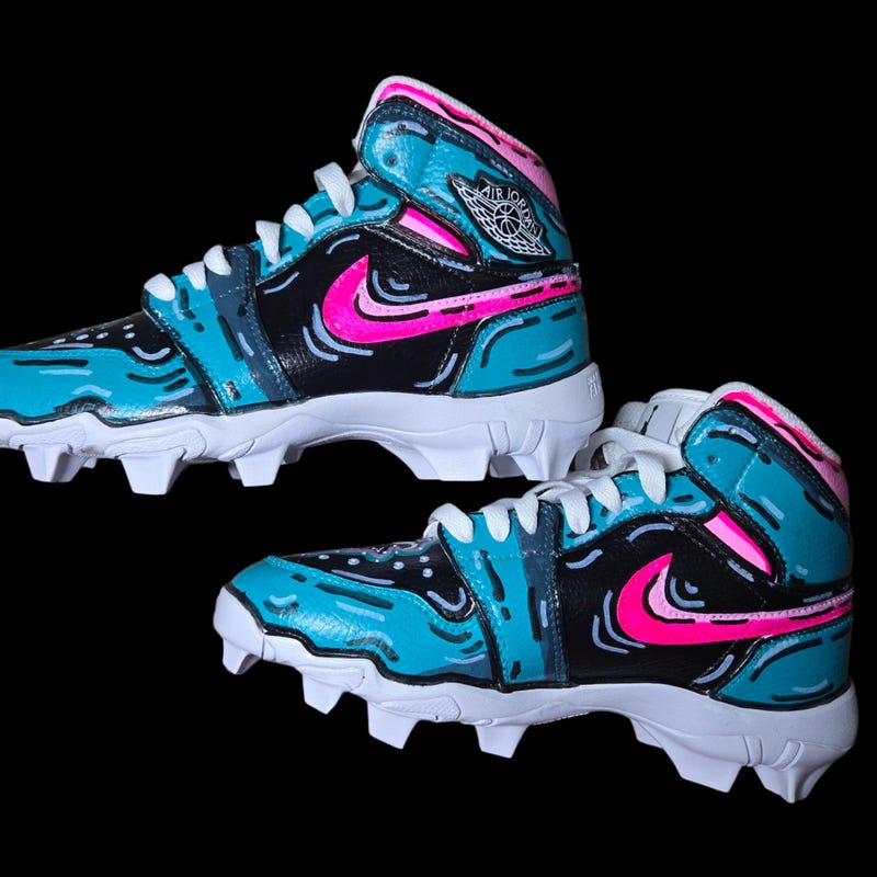 Cartooned Jordans - Etsy