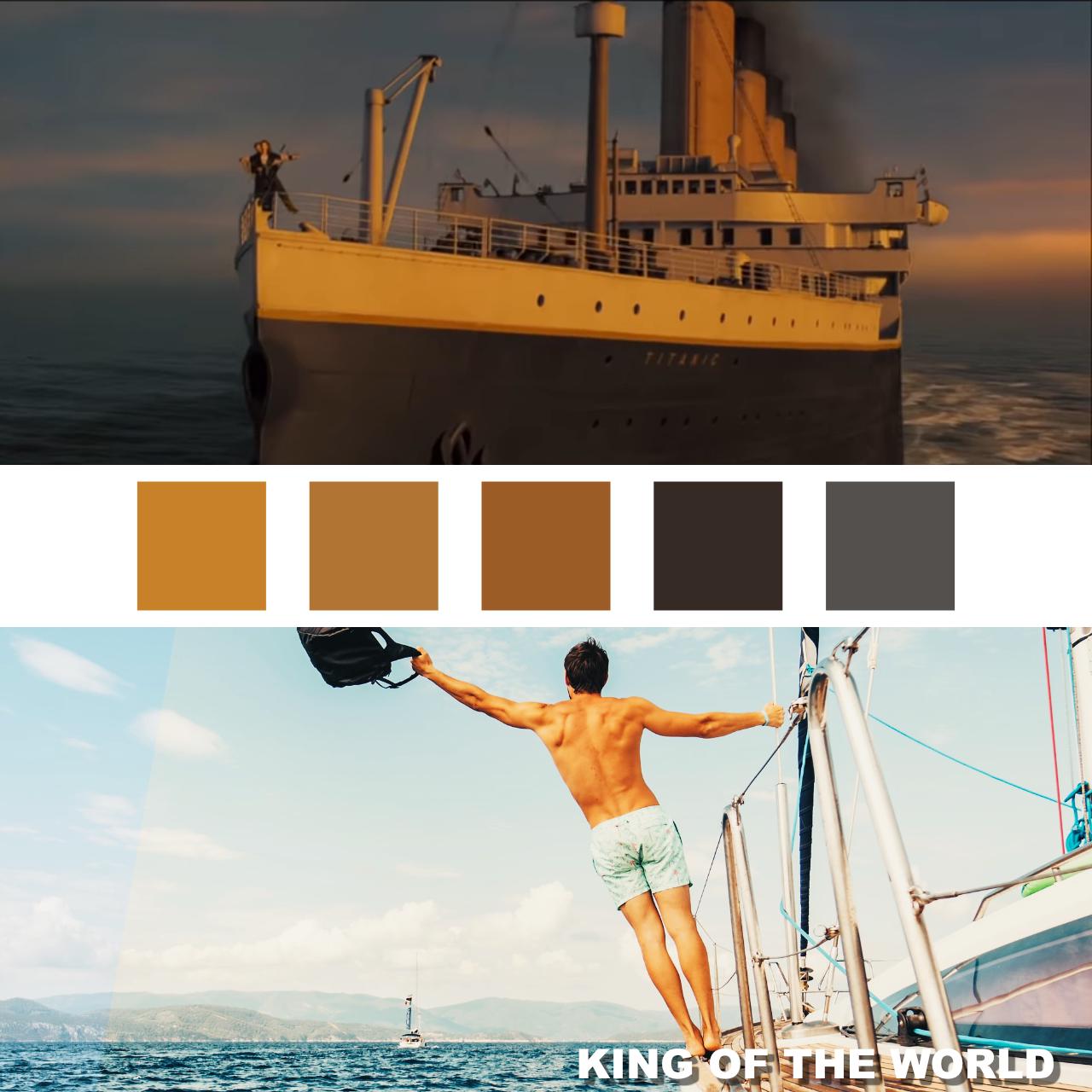 Titanic Color Grade Luts for Photo & Video Editing - Etsy