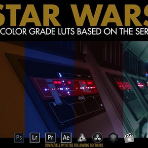 Star Wars Color Grade Luts for Photo & Video Editing - Etsy