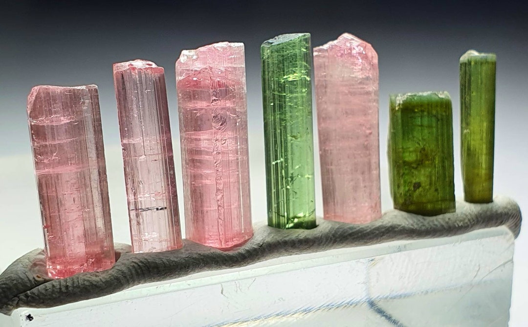 Multi Colours Tourmaline Crystals - Etsy