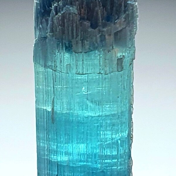 Blue Tourmaline Crystal - Etsy