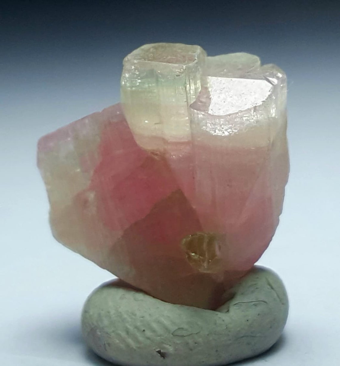 Watermelon Tourmaline Cluster - Etsy Singapore