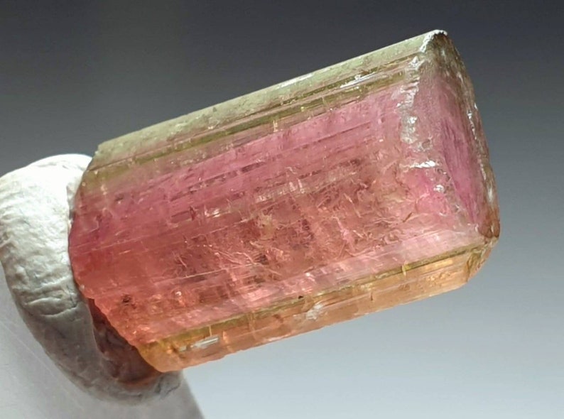 Watermelon Tourmalin Crystal - Etsy