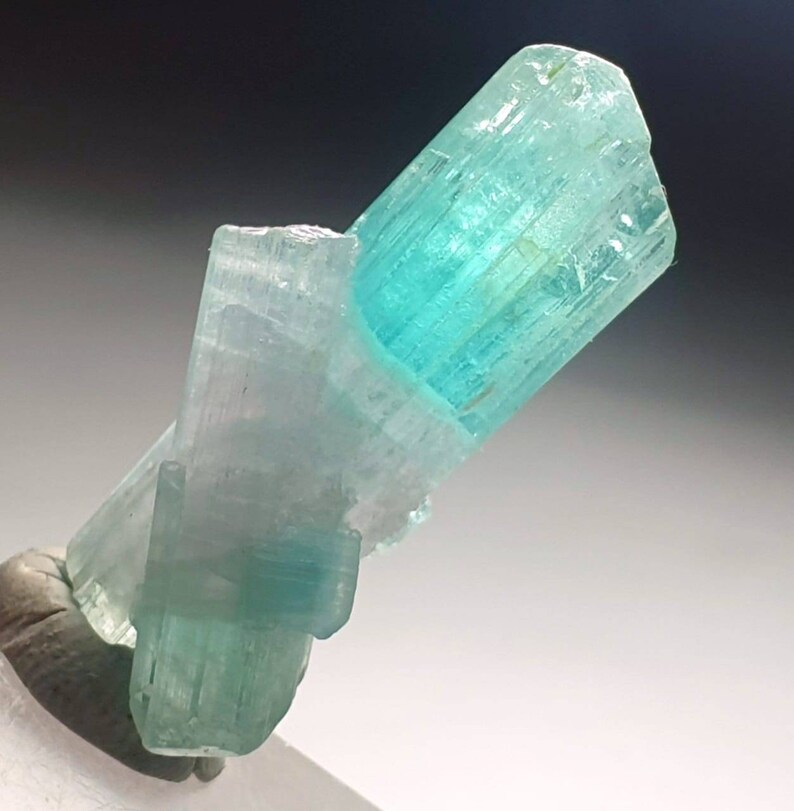 Top Quality Paraiba Color Double Terminated Cotton Candy Tourmaline ...