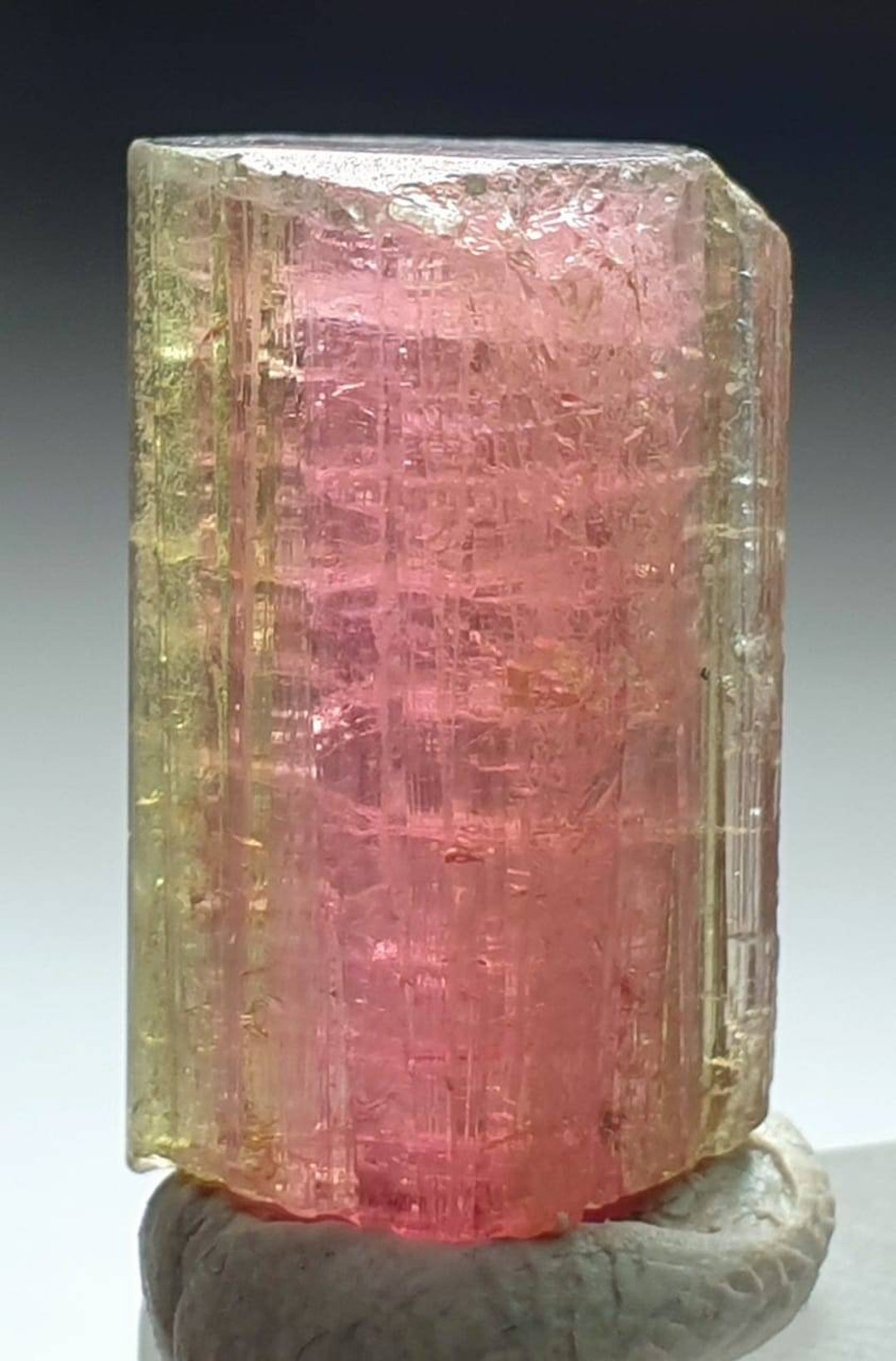 Watermelon Tourmalin Crystal - Etsy