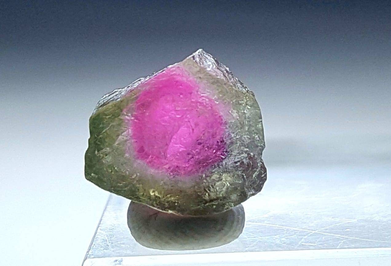 Top Quality Rough Watermelon Tourmaline Slice - Etsy Singapore