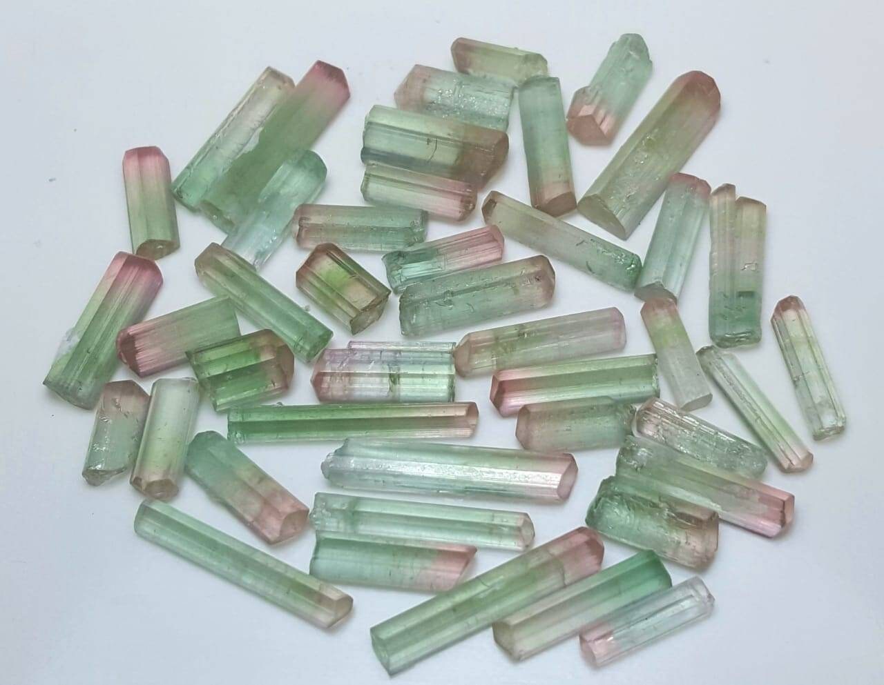 Cristales de turmalina multicolor | Etsy