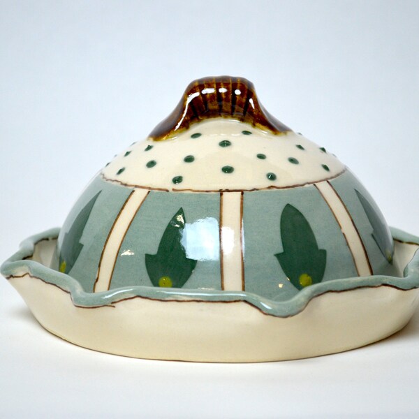 Round Butter Dish - Etsy