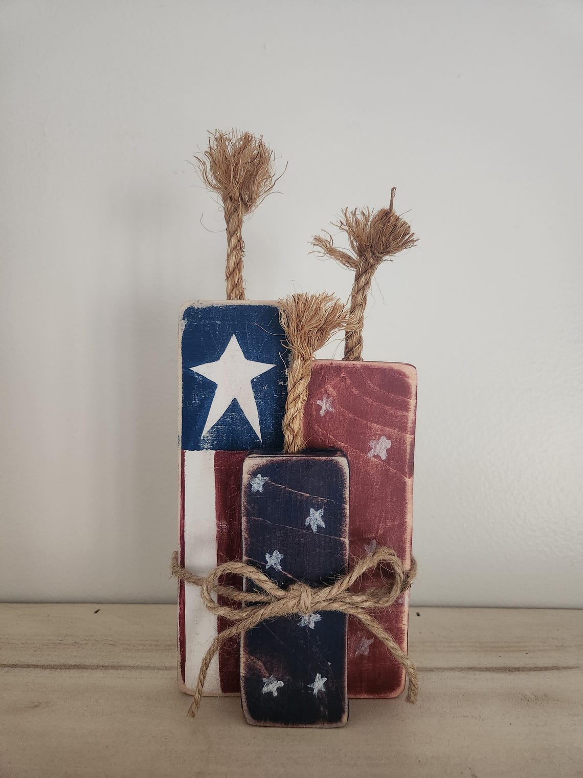 Wooden Decorative Firecrackers - Americana - Primitive Firecrackers ...