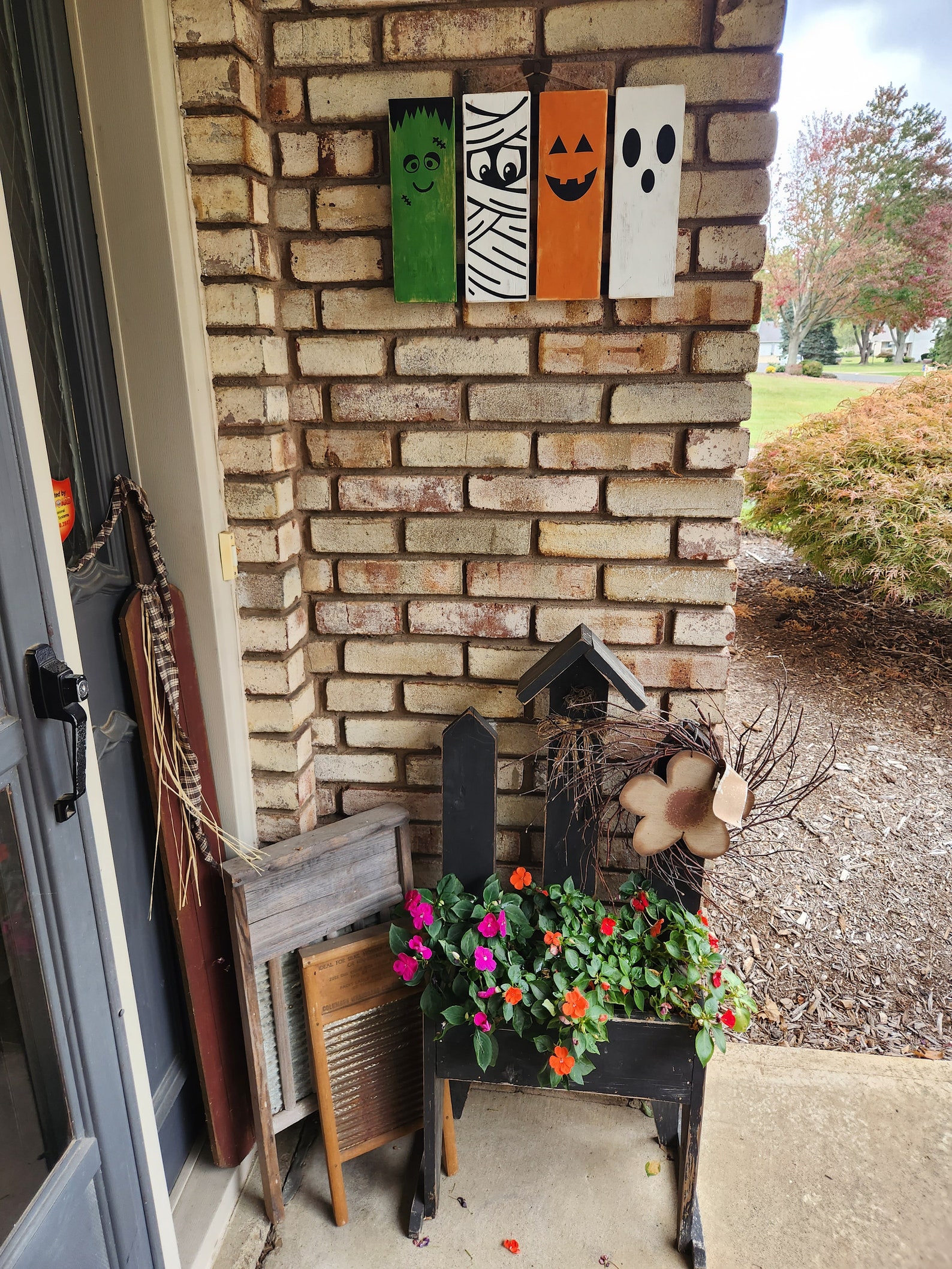 Halloween Sign Directional Sign Halloween Decor - Etsy