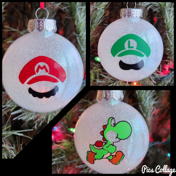 Yoshi Christmas Ornament - Etsy