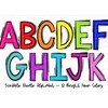 Scribble Letters, Boho Doodle Alphabet, PNG Bundle, Doodle Sublimation ...