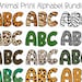 Scribble Letters, Bright Doodle Alphabet, PNG Bundle, Doodle ...