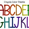 Scribble Doodle Letters, Color Wheel Alphabet, PNG Set, Doodle ...