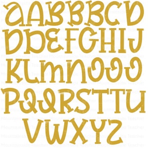 Distressed Letters, Boho Doodle Alphabet, PNG Bundle, Doodle ...