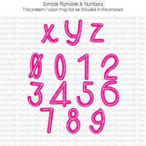 Scribble Letters, Bright Doodle Alphabet, PNG Bundle, Doodle ...