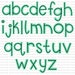 Block Letters, Colorful Doodle Alphabet, PNG Bundle, Doodle Sublimation ...