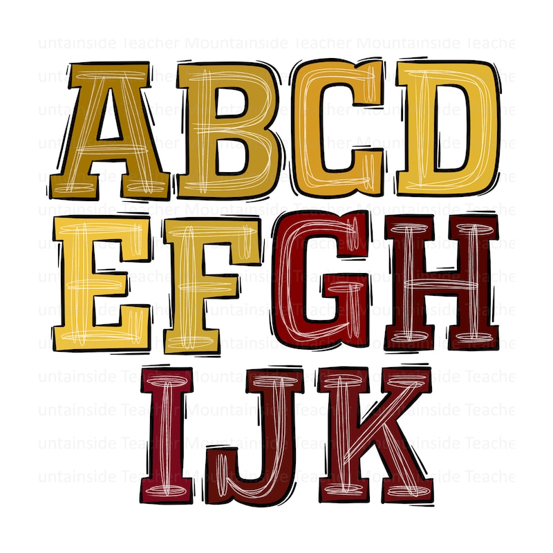 Maroon and Gold - Etsy