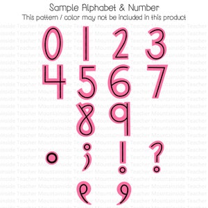 Block Letters, Doodle Alphabet, PNG Bundle, Doodle Sublimation, Alpha ...