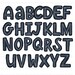 Dusk Doodle Alphabet: Scribble PNG Font (digital Download) - Etsy
