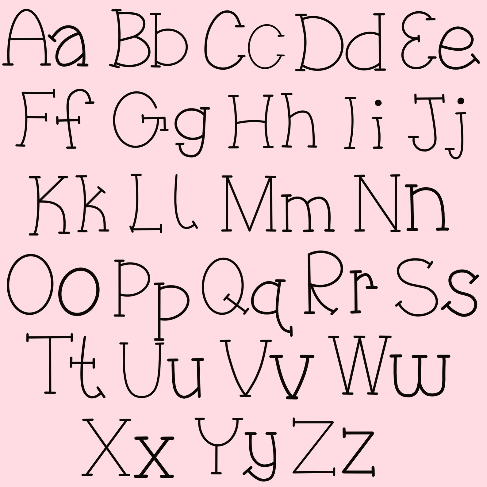 Miss Rachel Handwritten ttf & PNG format Font for Commercial | Etsy