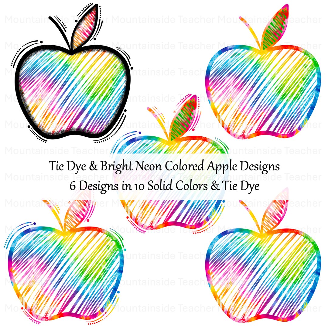 Tie Dye Doodle PNG Sublimation Appledesign Alpha Pack Sublimation ...