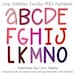Paint Splatter Colorful Alphabet Letter Set Alpha Pack Font - Etsy
