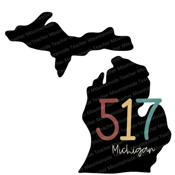 Michigan 517 Area Code PNG Sublimation Digital Download Etsy Michigan 517 Area Code PNG Sublimation Digital Download Etsy