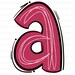 Dusk Doodle Alphabet: Scribble PNG Font (digital Download) - Etsy